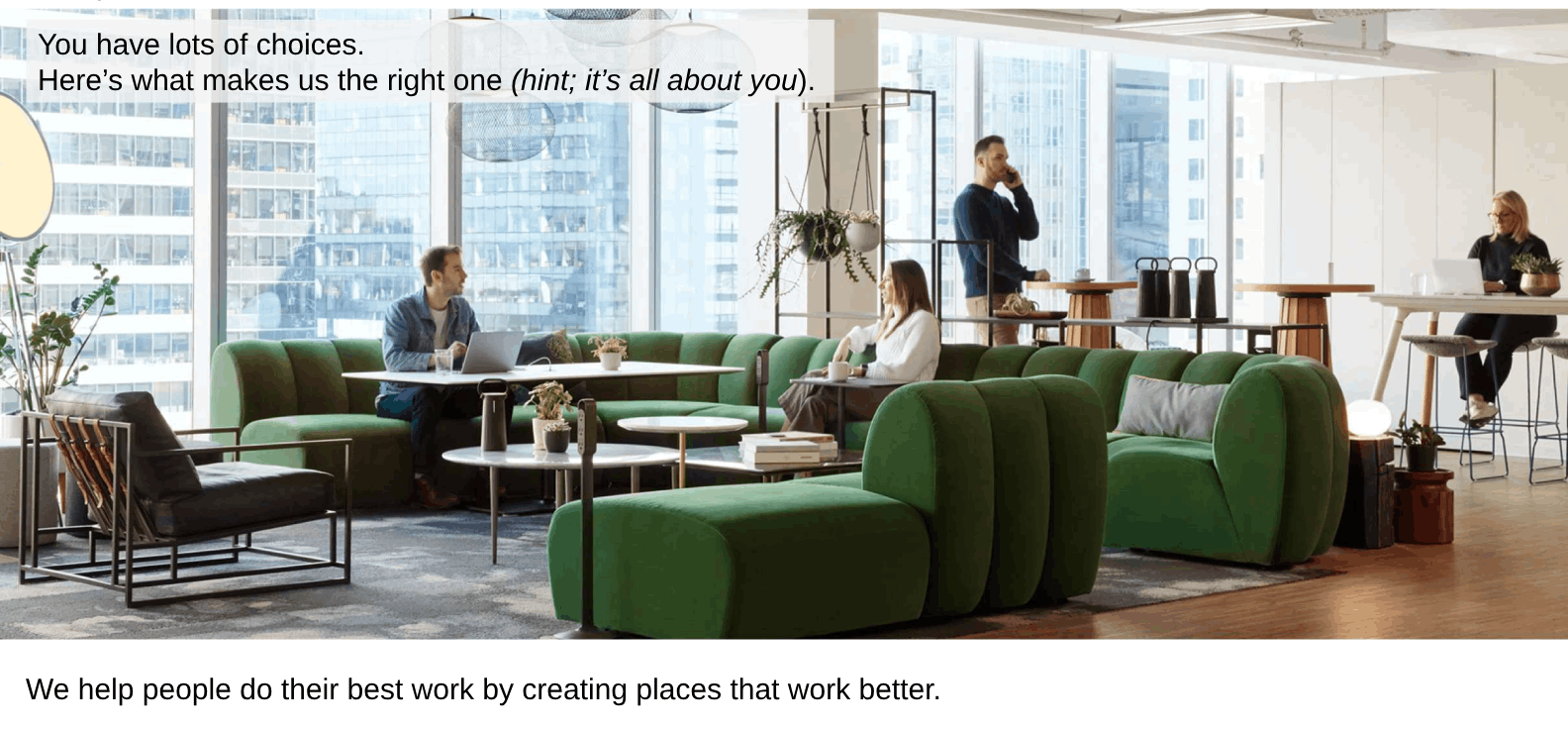 Why us? - Capital Office Interiors